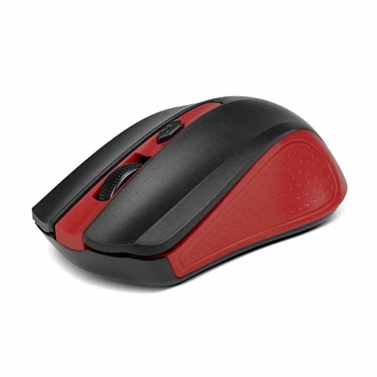 Mouse óptico inalámbrico de 4 botones rojo Xtech XTM-310RD - Tecnomundo